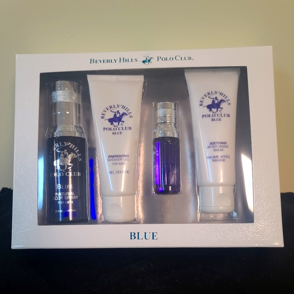 Beverly Hills Polo Club | Grooming | Blue Exclusive 4 Piece Set | Poshmark